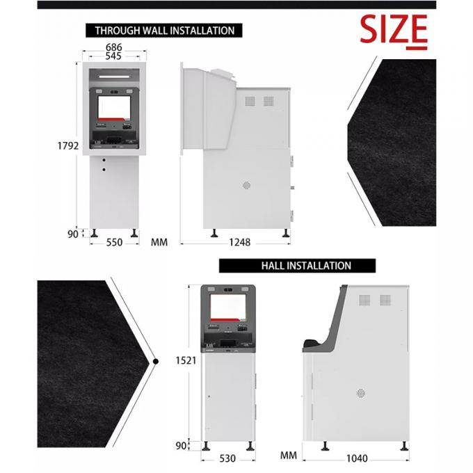 Self Service Solutions Atm Cash Deposit Machine Cash Teller Machine