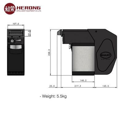 Cash Payment Machine CDM Deposit Module High Precision Counterfet ...