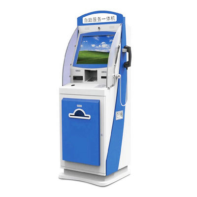 Freestanding Weatherproof ATM Cash Machine Bank Deposit Machine Kiosk