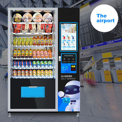 24 Hours Self Service Vending Machine 22 Inch Foods And Drinks Vending ...