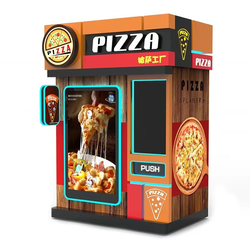 Self Service Touch Screen Kiosk Machine Pizza Cooking Hot Food ...