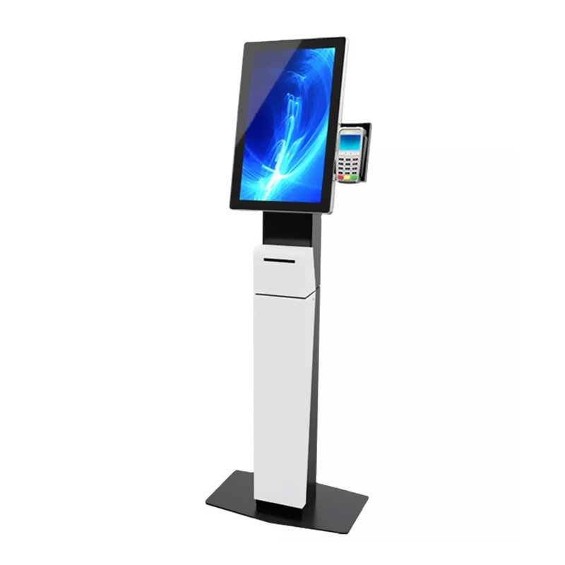 21.5 Inch POS Self Checkout Machine Self Service Payment Ordering Kiosk ...