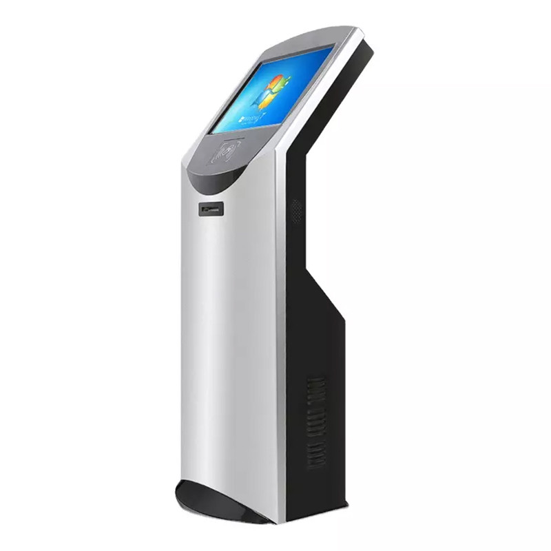 Touch Screen Self Ticketing Dispenser Kiosk Contactless Payment Machine