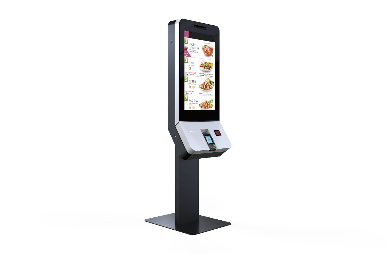 1920 X 1080 Pixel Self Service Kiosk Fast Food Restaurants Train ...