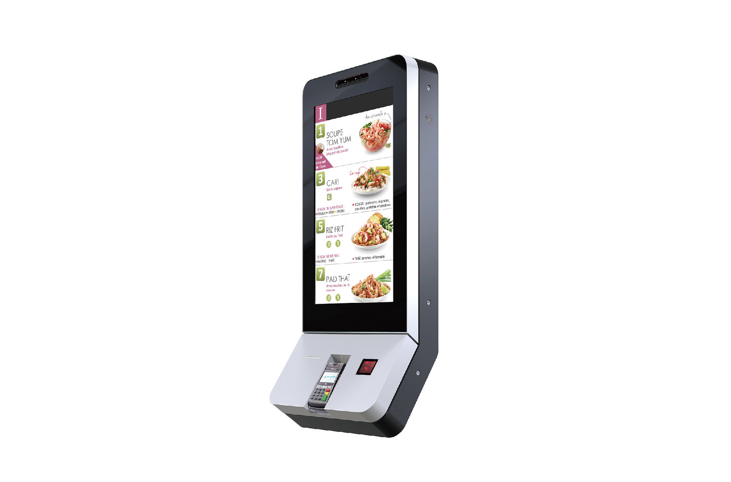1920 X 1080 Pixel Self Service Kiosk Fast Food Restaurants Train ...