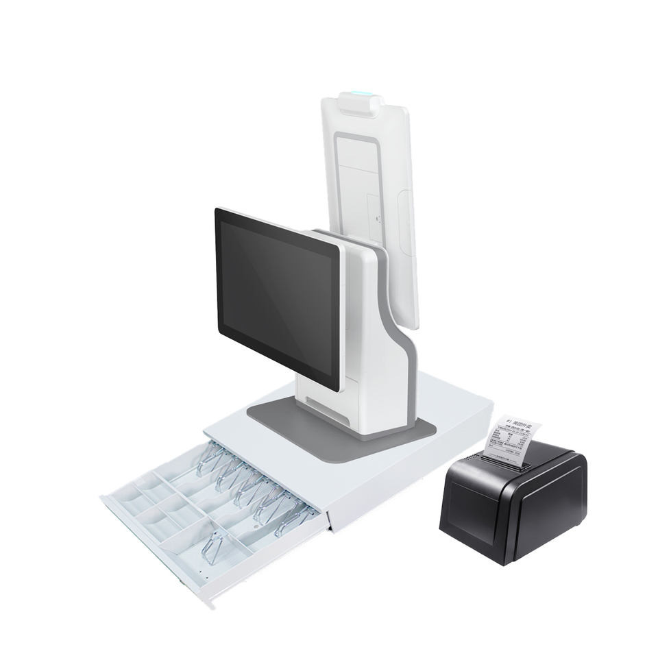 touch screen electronic queue restaurant desktop self order kiosk self ...