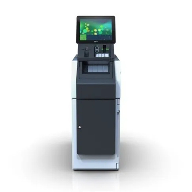 Compact Footprint Cash Deposit Machine 17 Inch Touch Screen Cash ...