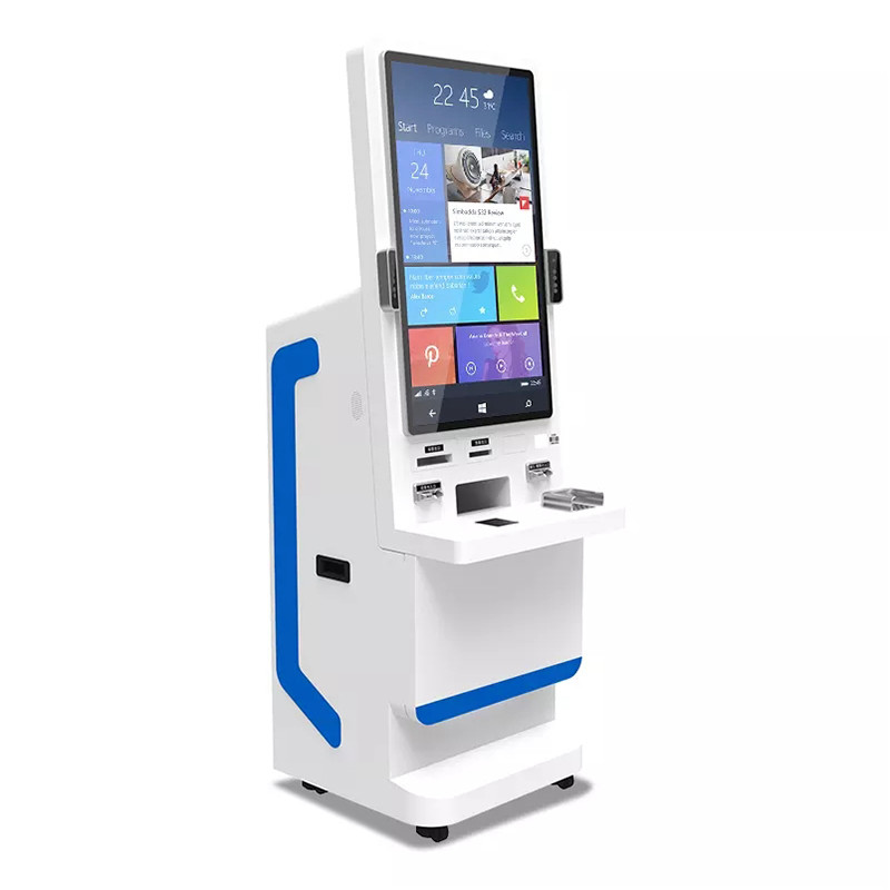 32" Screen Self Service Payment Kiosk Attendance Face Recognition ...
