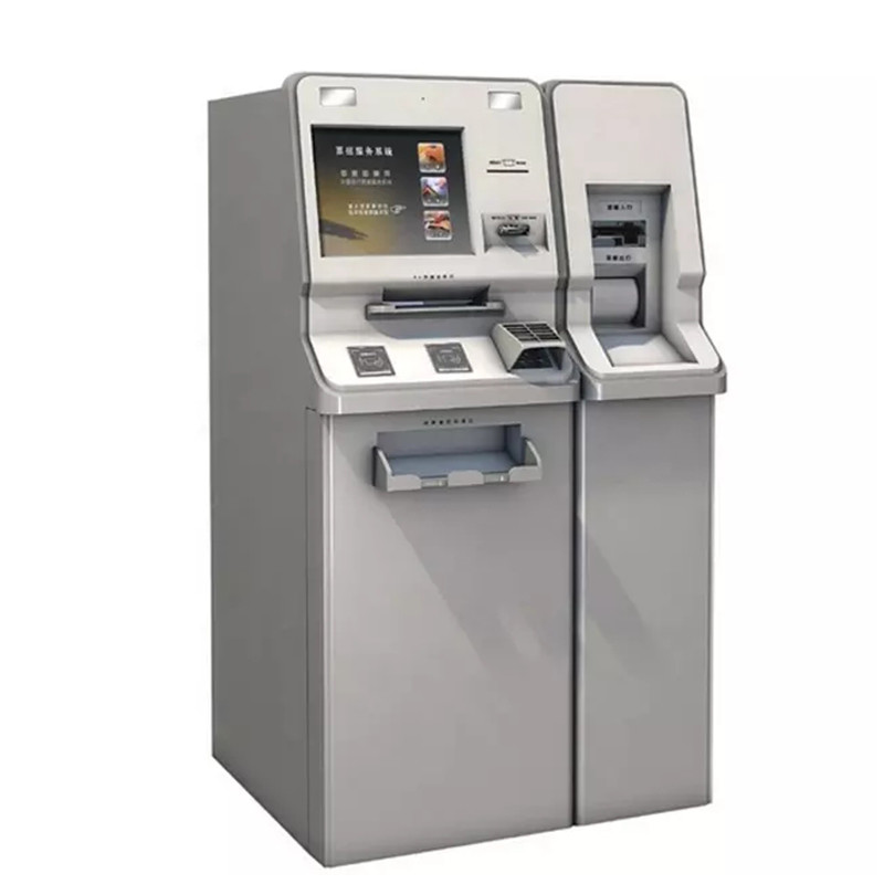 Restaurant ATM Cash Machine Retail Kiosk With Bank Teller Machine
