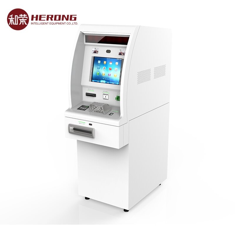 1850mm White Cash Recycling System High Security Through The Wall CRM ...