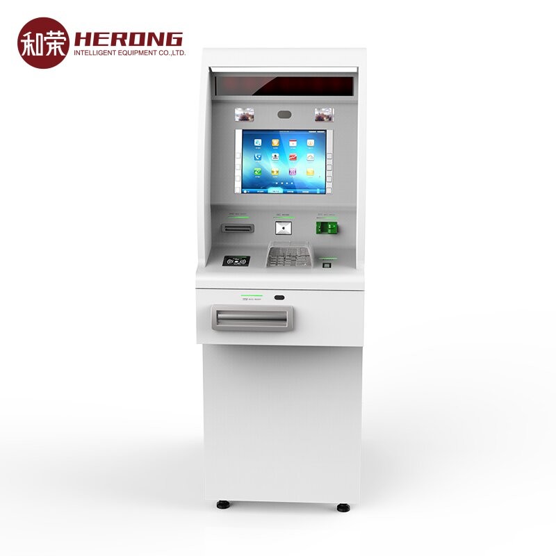 1850mm White Cash Recycling System High Security Through The Wall CRM ...