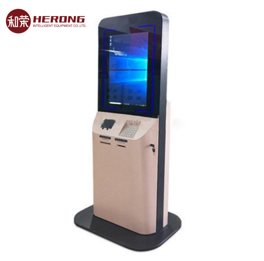 Hotel Self Service Check In Kiosk 32 Inch Screen With Capacitive Touch ...
