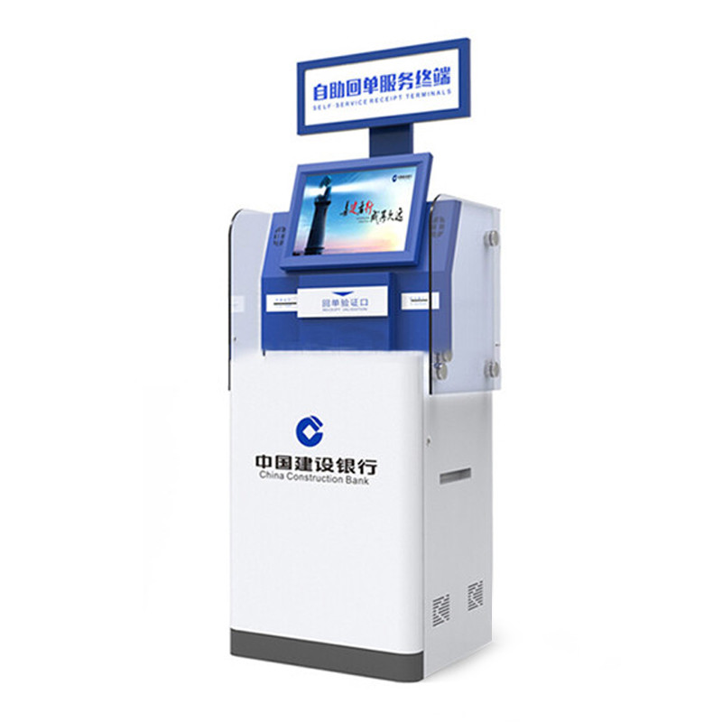 Smart Self Service Kiosk Machine Dual Touch Screen Lottery Ticketing