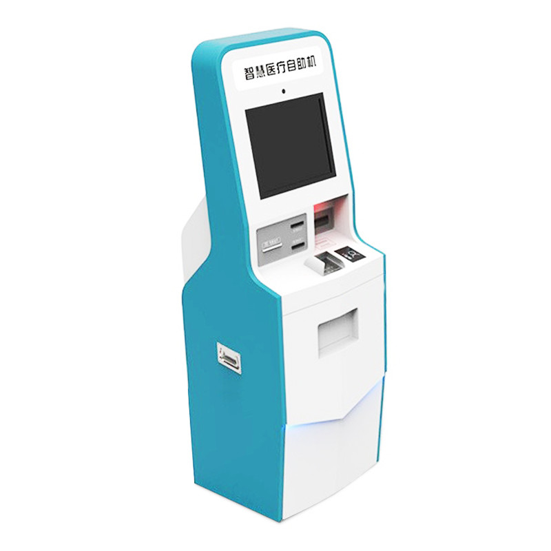 Smart touchscreen Payment Self Service POS Kiosk Designed For Hospital