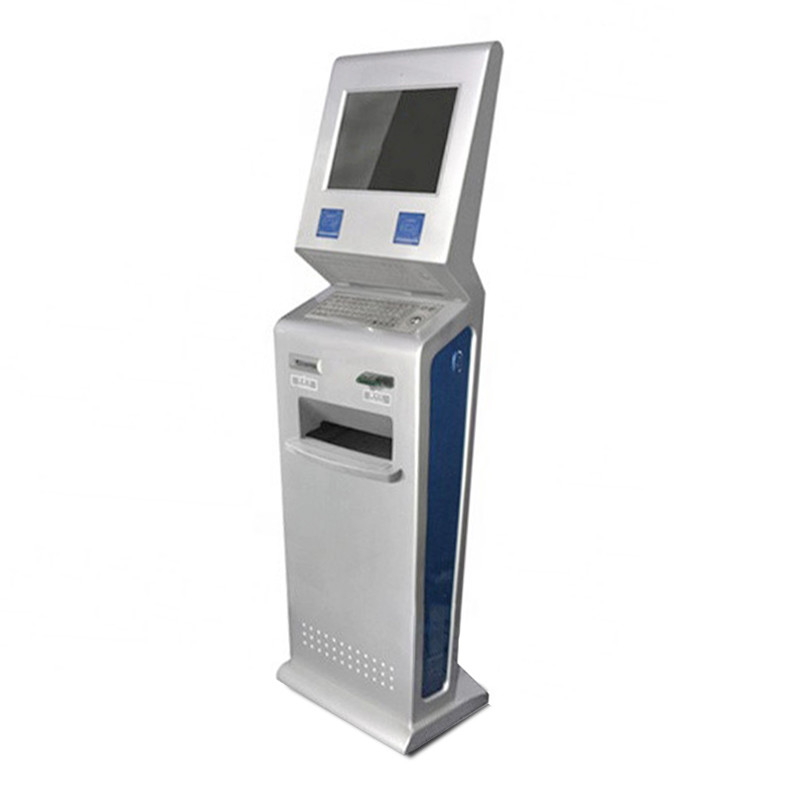 Check In And Out Automated Passport Control Kiosk Machine Airport