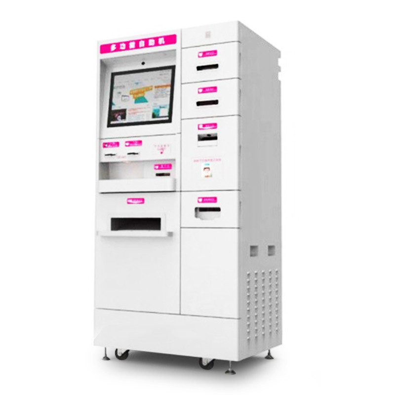 Multi Language Healthcare Pharmacy Dispensing Kiosk With Finger Blood ...