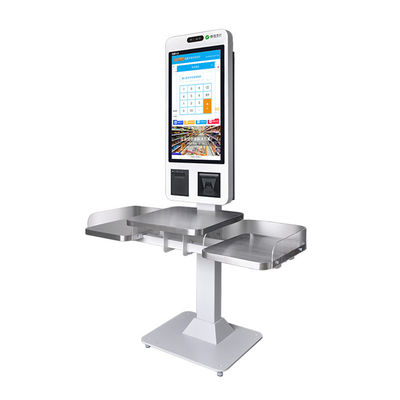 Self Service Ordering Payment Kiosk Pos System Cashier Cash Acceptor Machine