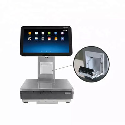 Digital Weight Cash Register Scale Electronic Touch Screen Kiosk Pos System