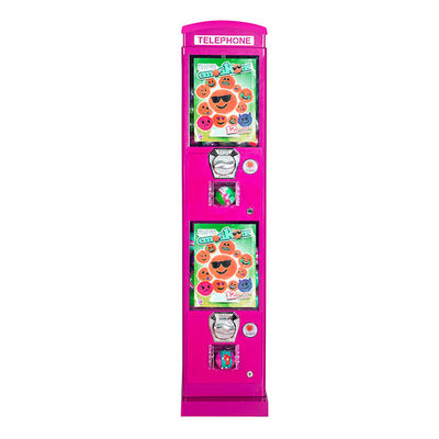 Amusement Game Vending Machine Kiosk Telephone Booth Shape