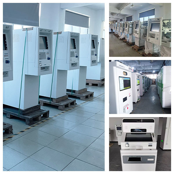 Self Service Kiosk Sim Dispensing Touch Screen Prepaid Card Machine